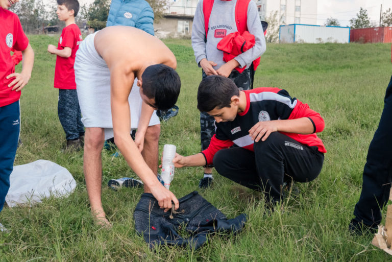 Boys Turkish Oil Wrestling - Christopher Ryan